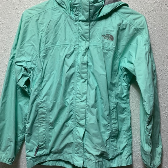 The North Face | Jackets & Coats | North Face Teal Rain Jacket | Poshmark
